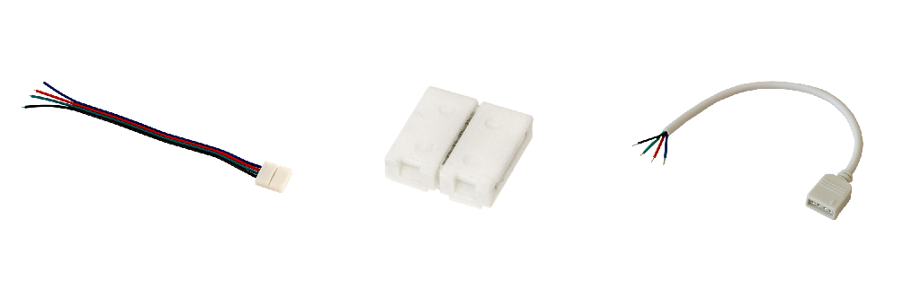 LED Profile aus Aluminium mit weißer diffuser Abdeckung