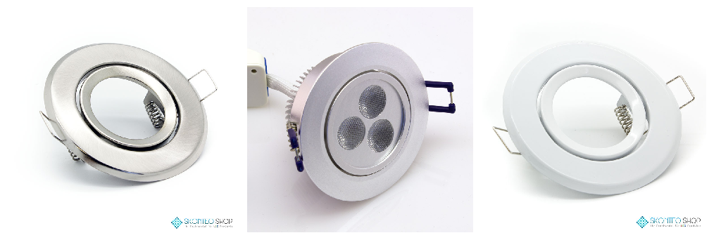 LED Profile aus Aluminium mit weißer diffuser Abdeckung